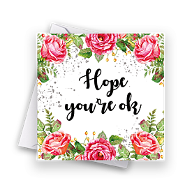 Catherine Loves | Floral Sympathy - Hope you're ok